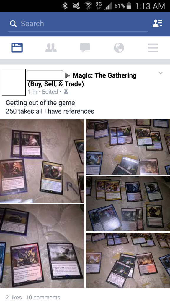 Facebook Acquisitions, Part 2 | MTGPrice Blog
