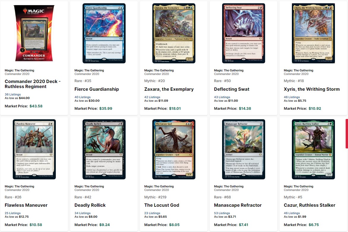 Commander 2020: Are we Buying? | MTGPrice Blog